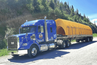Can I Overhang Freight on a Flatbed Trailer?