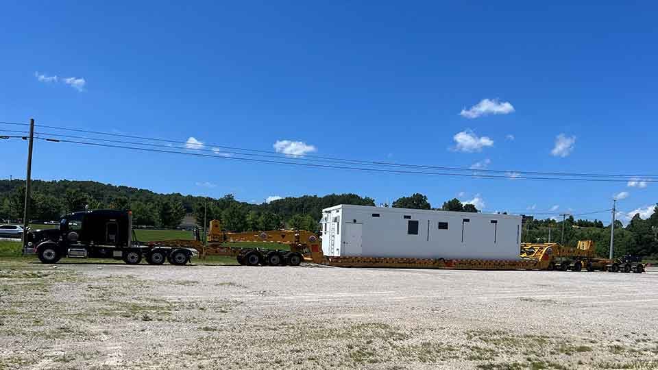 Using Multi-Axle Trailers for Heavy-Haul Freight