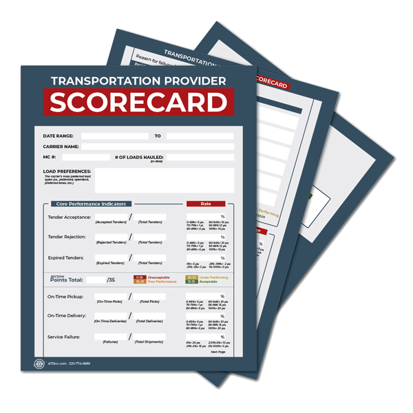 Transportation Provider Scorecard