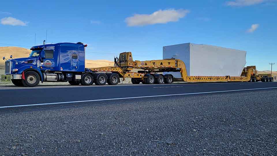Using Multi-Axle Trailers for Heavy-Haul Freight