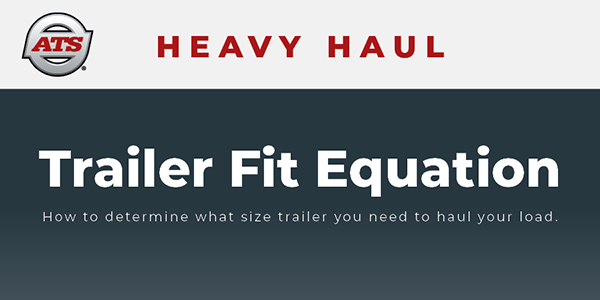 Heavy Haul Trailer Fit Equation Infographic